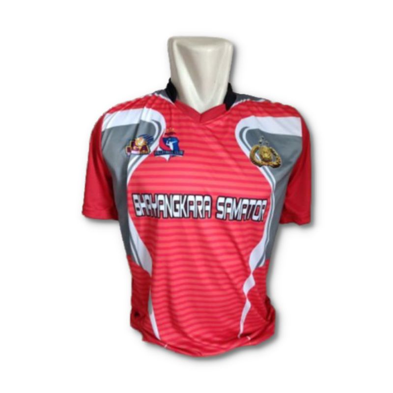 Jual setelan kaos voli jersey voli proliga 2022 bayangkara samator ...