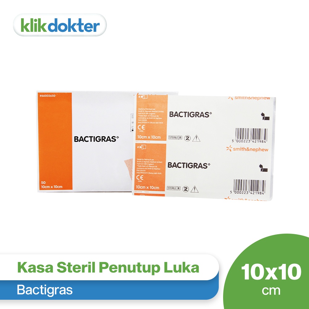 Jual Bactigras 10x10cm - Kasa Steril Cegah Infeksi | Shopee Indonesia
