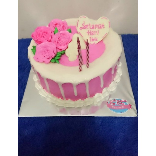 Jual kue ulang tahun bunga mawar | Shopee Indonesia