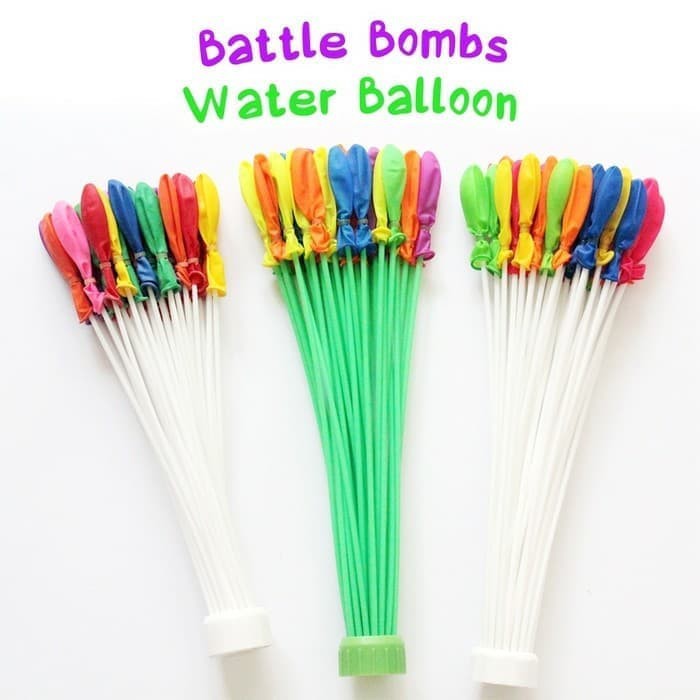 Jual Mainan Perang Balon Games BATTLE BOMBS MAGIC WATER BALOON (ISI 37 ...
