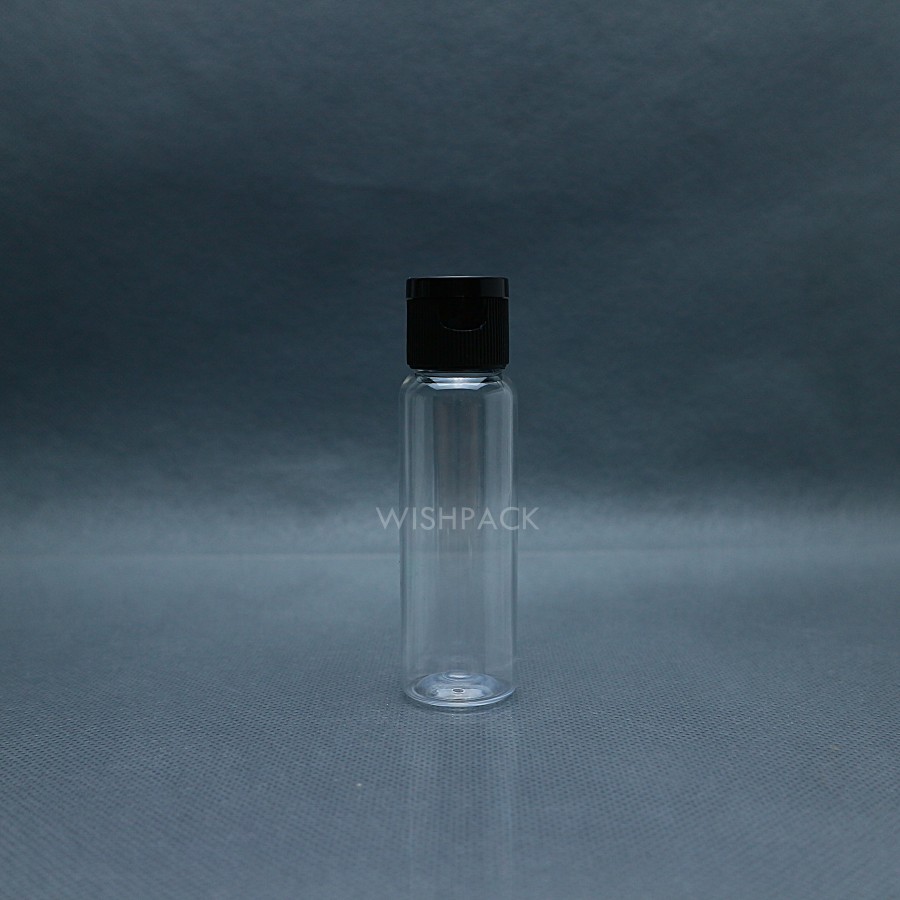 Jual BOTOL FLIPTOP 20 ML NATURAL CAP FLIPTOP HITAM (10 PCS) | Shopee Indonesia