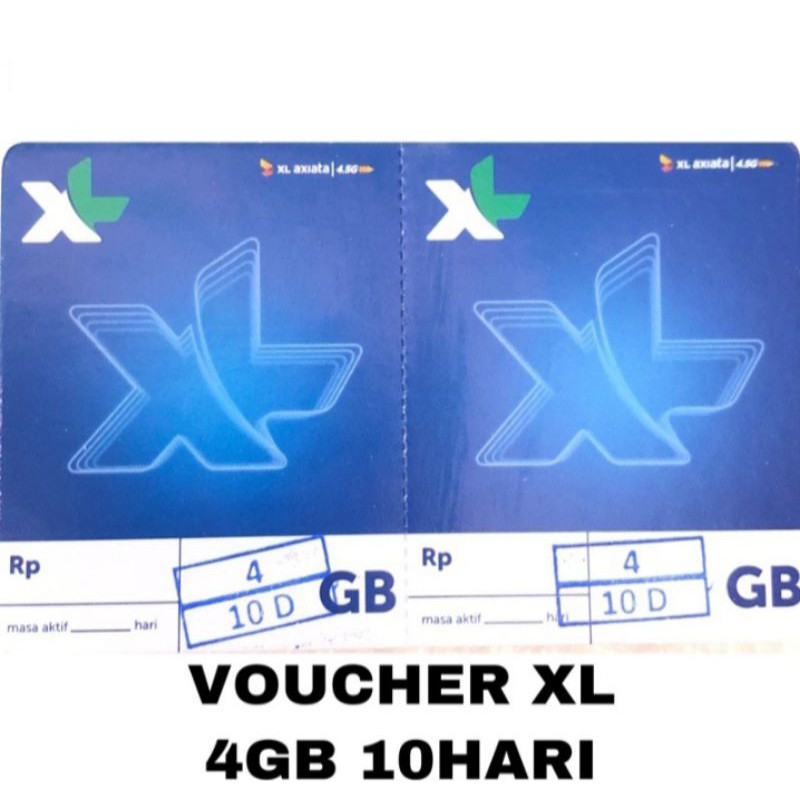 Jual Vocer XL Combo Spesial 4gb | Shopee Indonesia