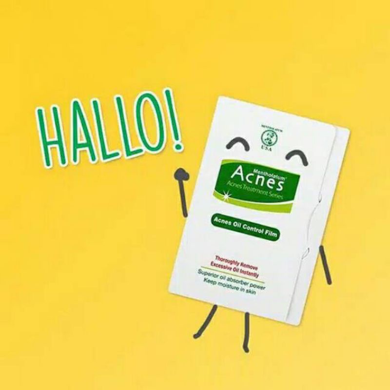 Jual Acnes oil control film (50 lembar) | Shopee Indonesia