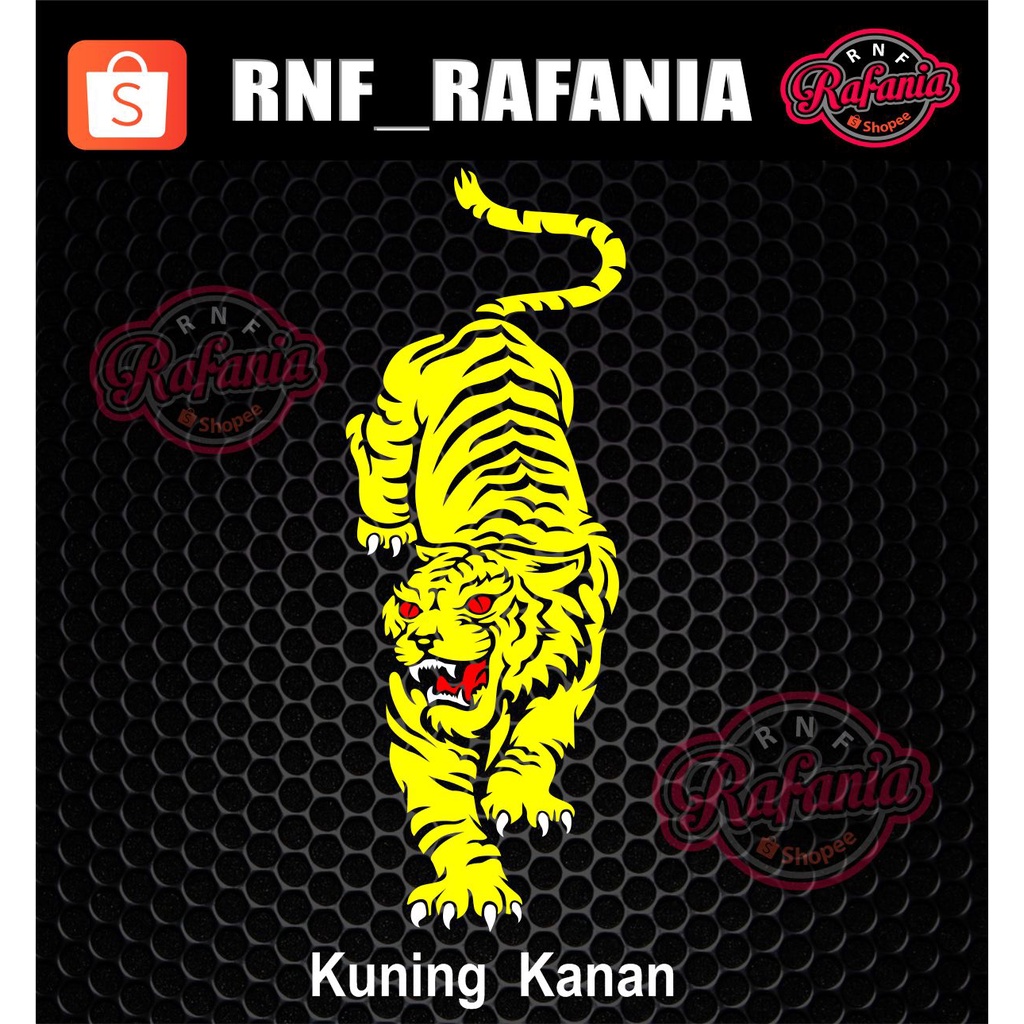 Jual STICKER MACAN HARIMAU CUTTING PART 1 | Shopee Indonesia