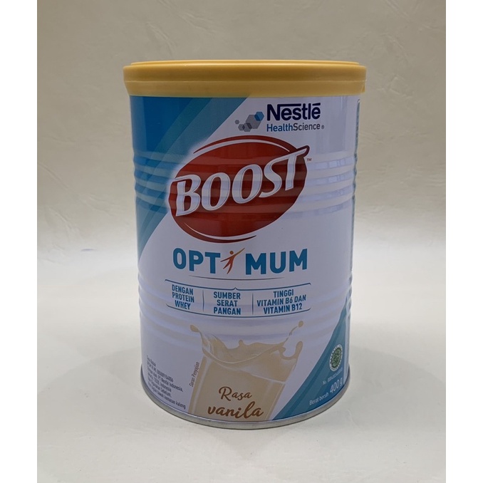 Jual Nestle Nutren Boost Optimum Susu Bubuk Susu Pertumbuhan Susu Nutrisi 400gr | Shopee Indonesia