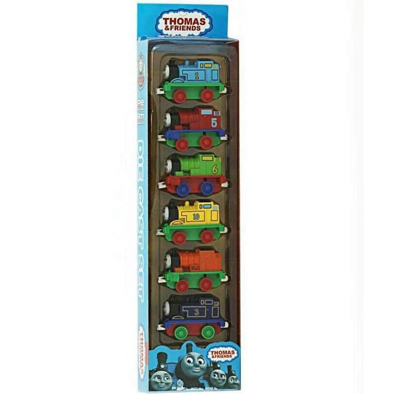 Jual MAINAN DIE CAST SET THOMAS 6pcs FIGURE KERETA API THOMAS & FRIENDS ...
