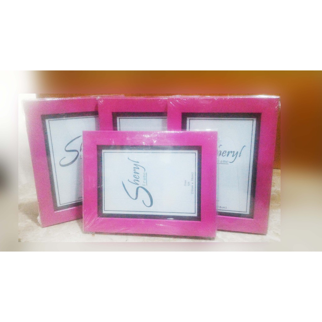 Jual Pigura / Frame / Bingkai Foto 5R (13x18cm) - Bahan Fiber Warna ...