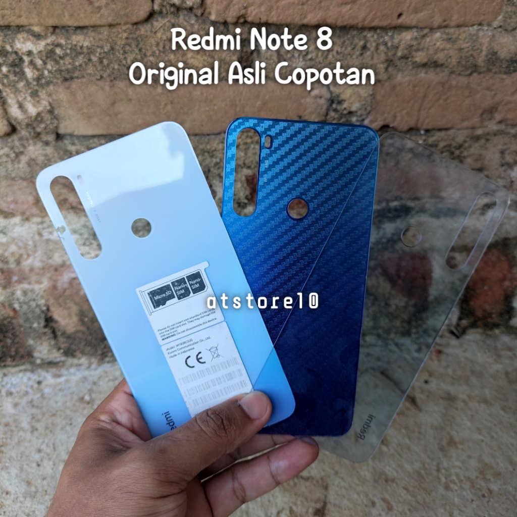 Jual KESING CASING BACKDOOR TUTUP BATRE XIAOMI REDMI NOTE 8 ORI ...