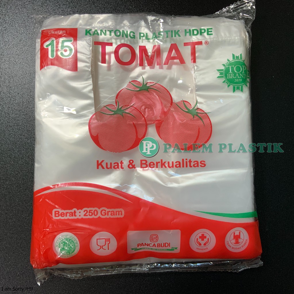 Jual Kantong HDPE Plastik Kresek bening / Sampah Tomat Bening / kantong ...
