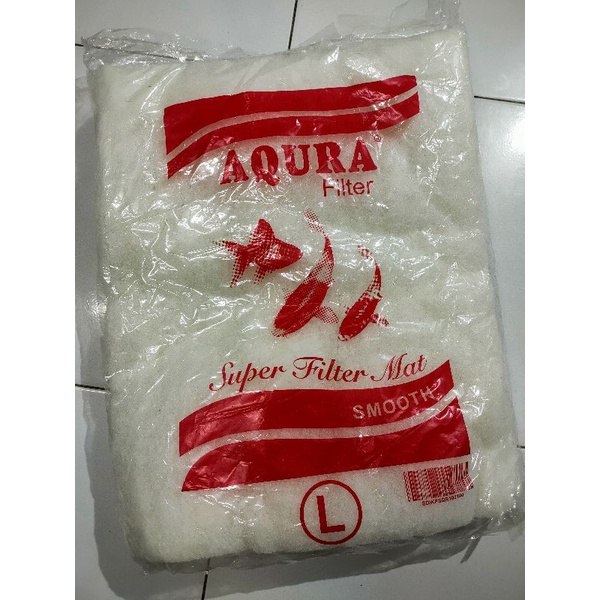 Jual kapas busa filter dakron undergravel kolam aquarium aquascape ...