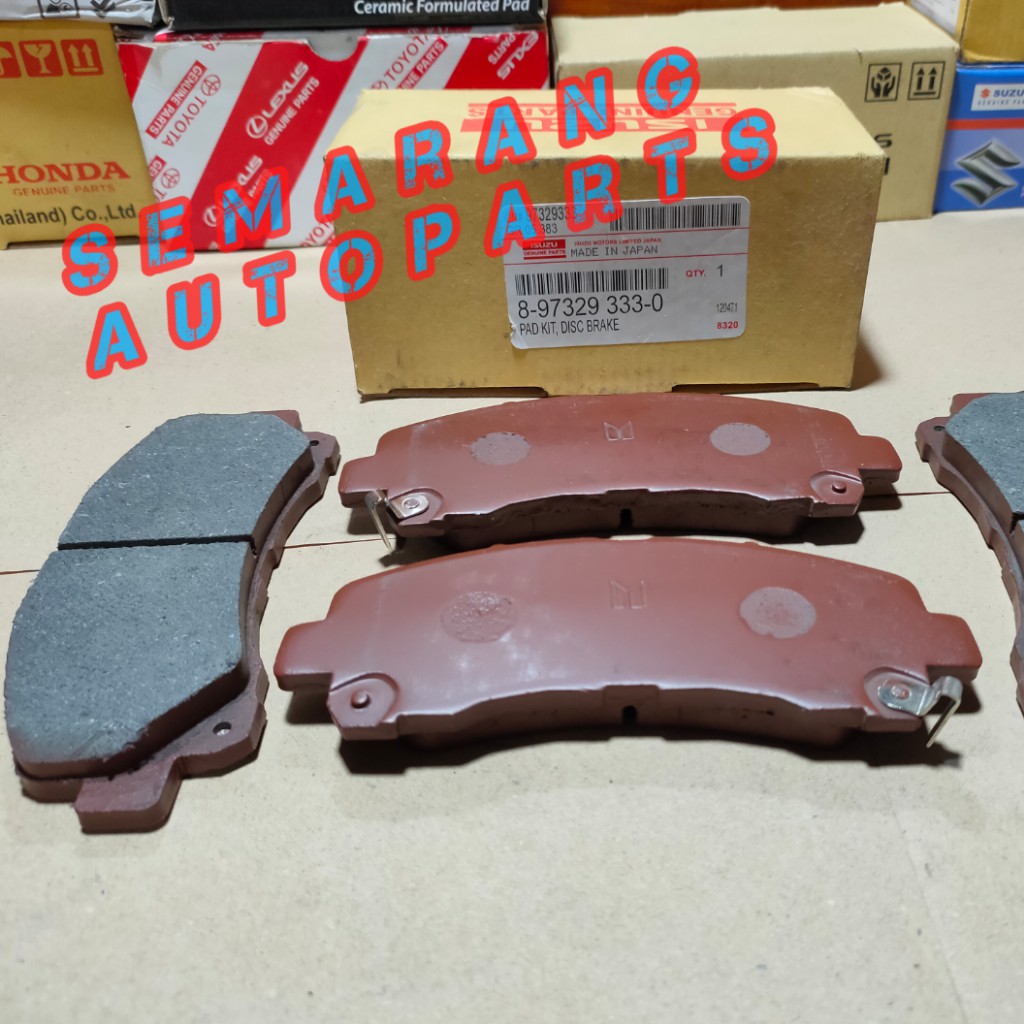 Jual KAMPAS REM DEPAN DMAX brake pad front isuzu d max / d-max | Shopee Indonesia