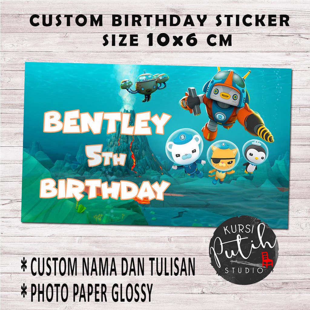 Jual sticker size 10x6 cm tema octonauts ring of fire | Shopee Indonesia