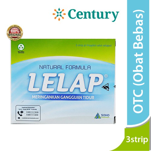 Jual Natural Formula Lelap 650mg 3 Strip / Insomnia / Susah Tidur ...