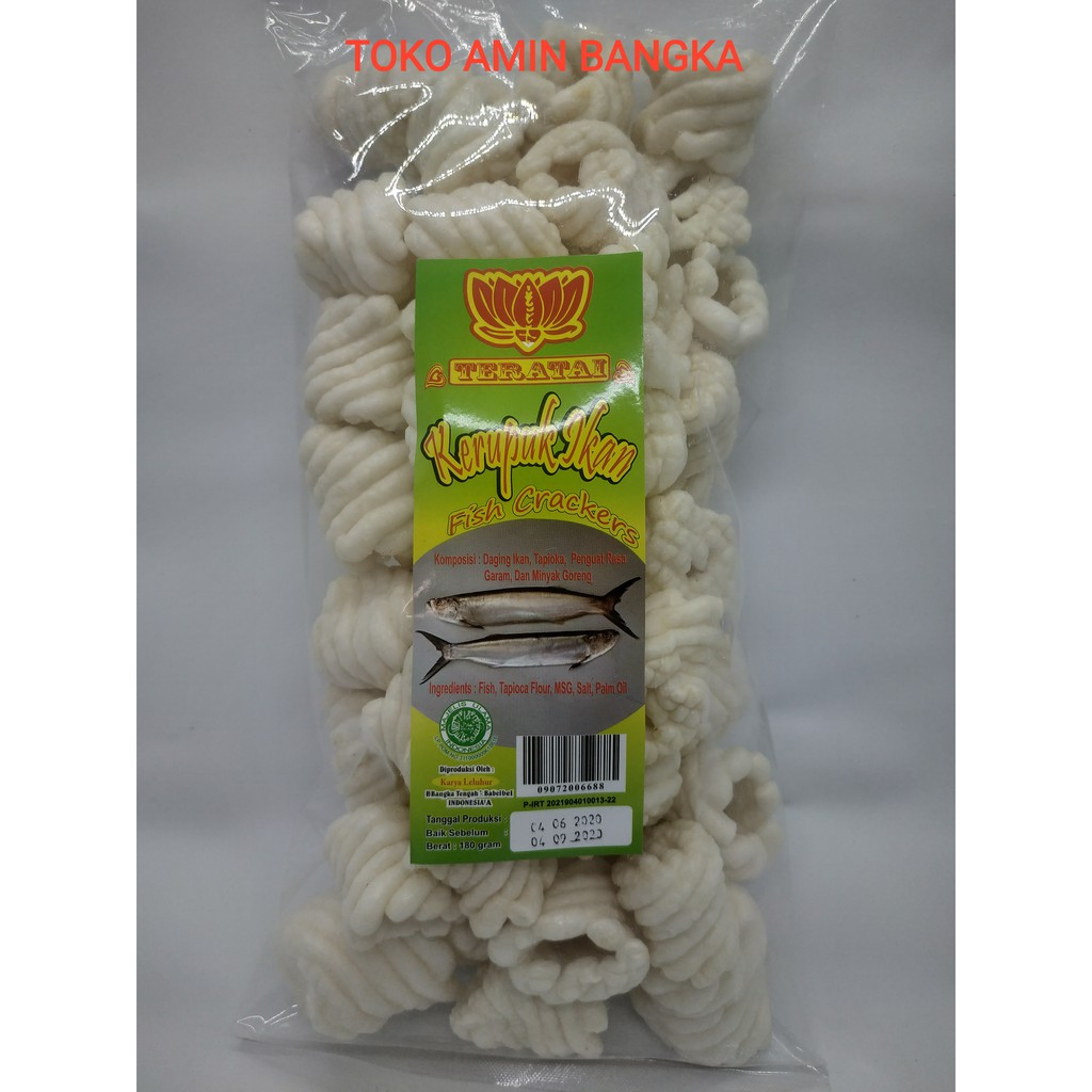 Jual Kerupuk Pir Khas Bangka Cap Teratai | Shopee Indonesia