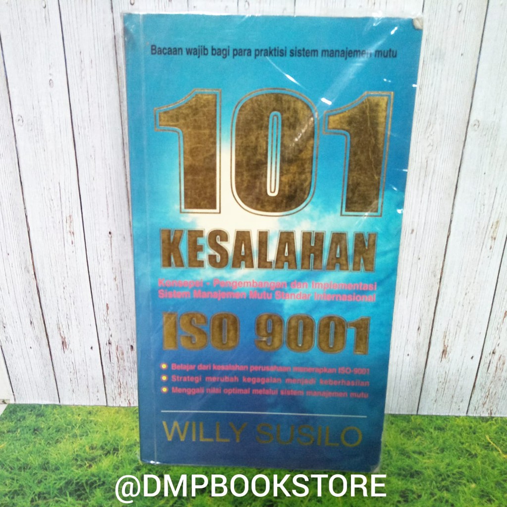 Jual Buku 101 Kesalahan ISO 9001 --- Willy Susilo | Shopee Indonesia