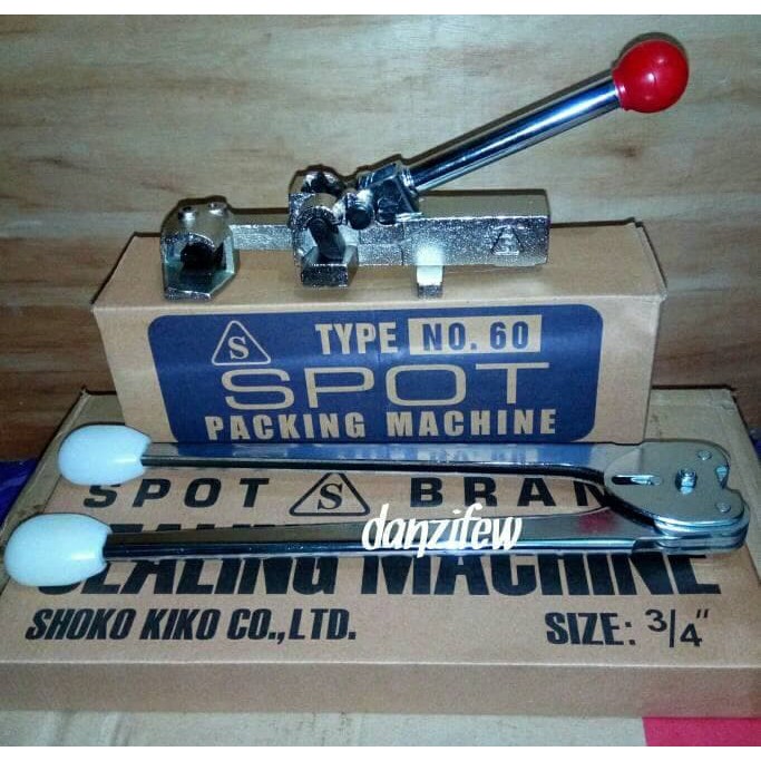 Jual Strapping steel Set SPOT - Alat Packing Klem Manual For Metal 3/4 ...
