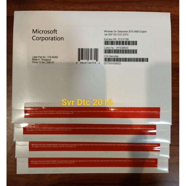 Jual Window Server 2016 Datacenter 64-Bit Full Package | Shopee Indonesia