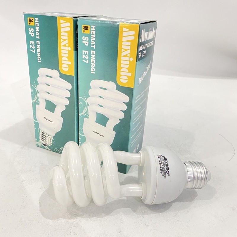 Jual Lampu Bohlam / Lampu Hemat Energi / 25 watt Spiral E27 | Shopee Indonesia