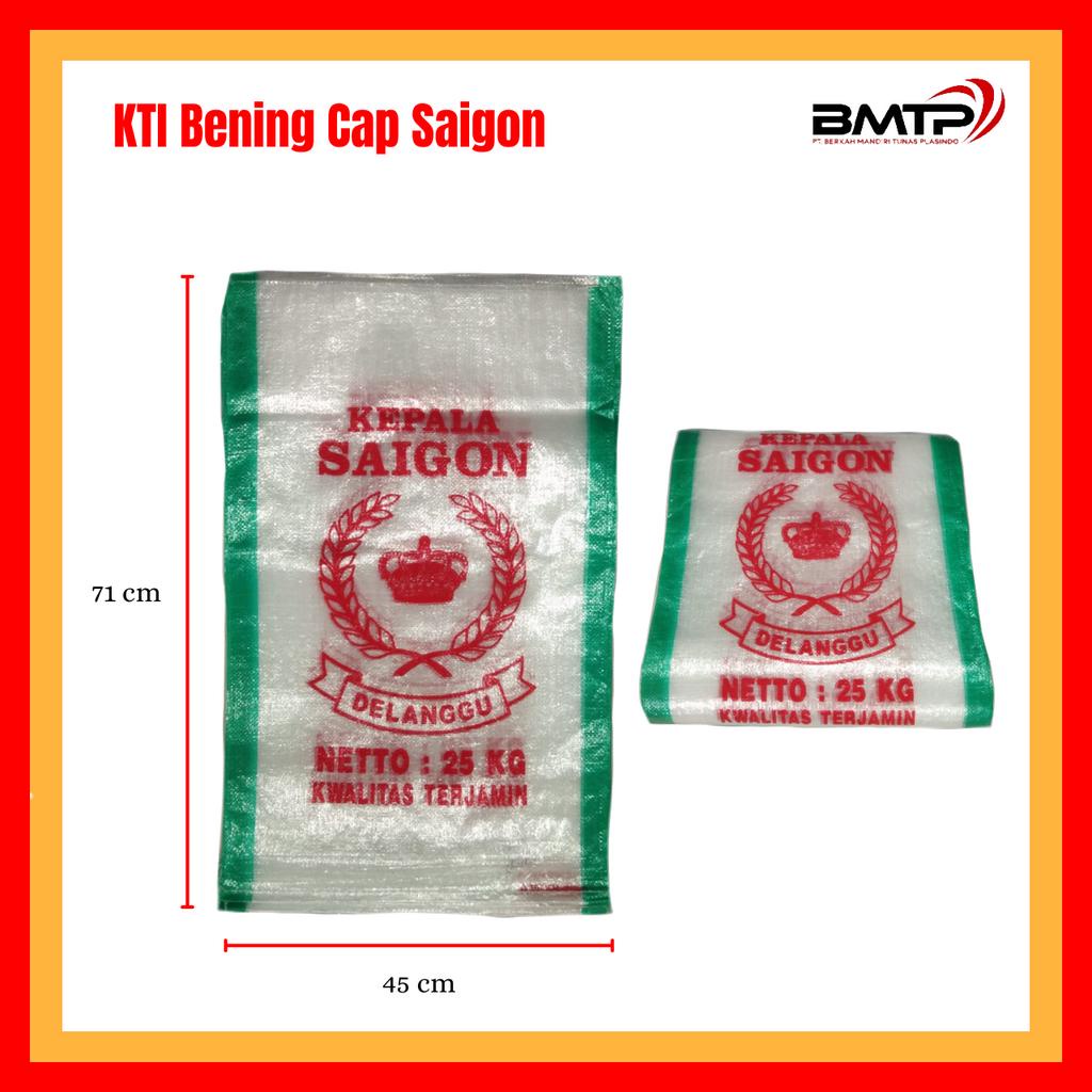 Jual Karung Beras 25 kg KTI Bening Cap Saigon /50 lembar | Shopee Indonesia