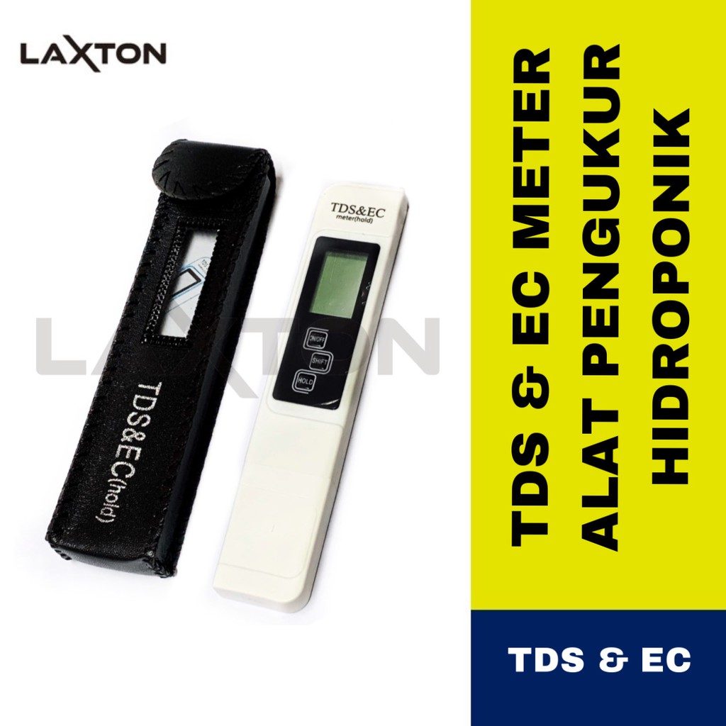 Jual TDS dan EC Meter Alat pengukur pada hidroponik kualitas impor ...