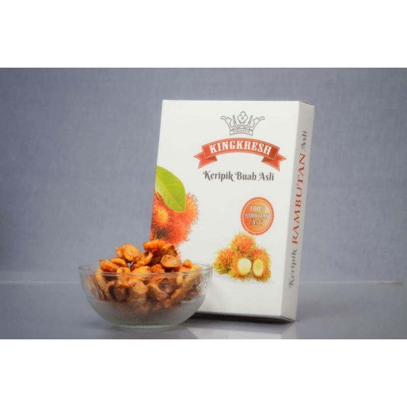 Jual Keripik kripik buah rambutan renyah Kayavit Pandubima Kingkresh 50 ...