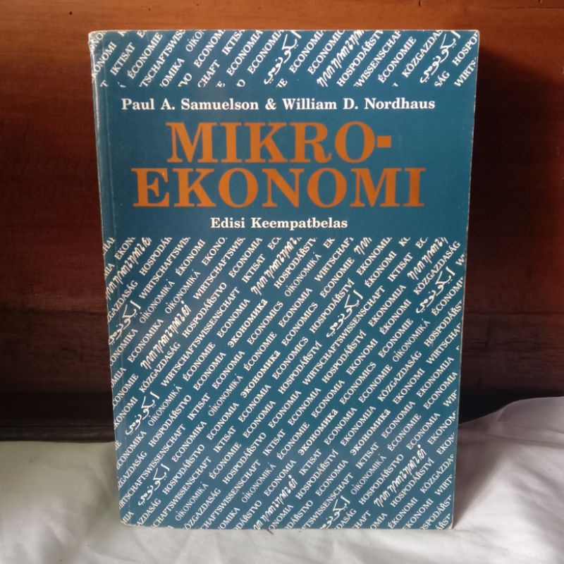 Jual MIKROEKONOMI EDISI KEEMPATBELAS OLEH PAUL A.SAMUELSON & WILLIAM D ...