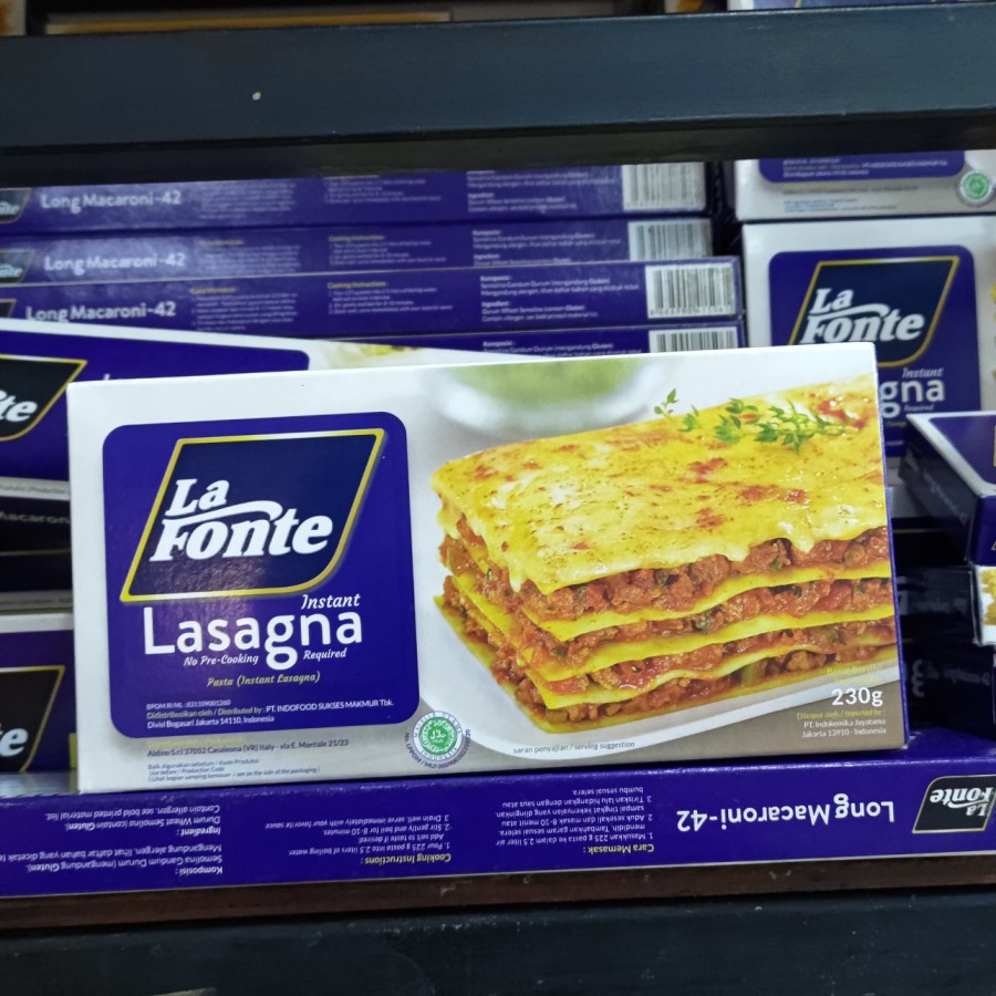 Jual La fonte Lasagna 230 gr | Shopee Indonesia