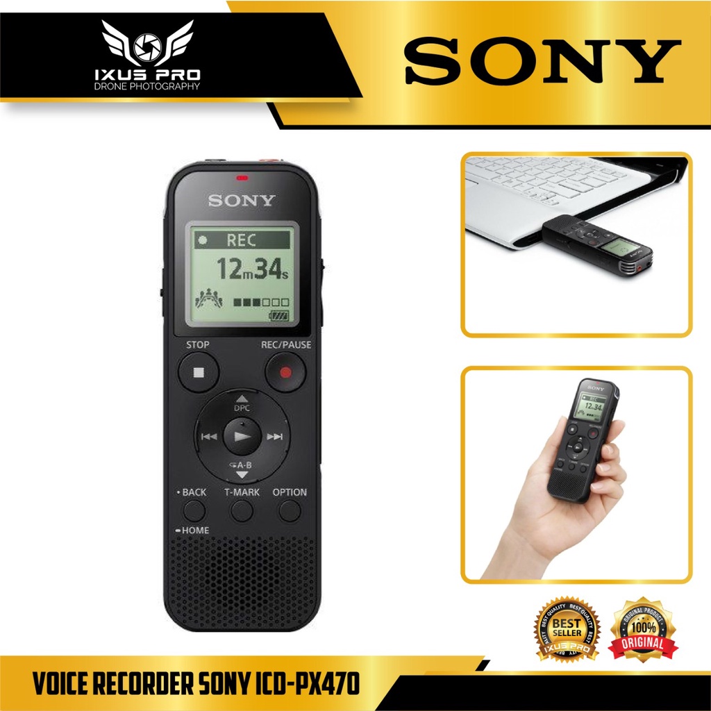 Jual Sony ICD-PX470 Digital Voice Recorder With USB | Shopee Indonesia