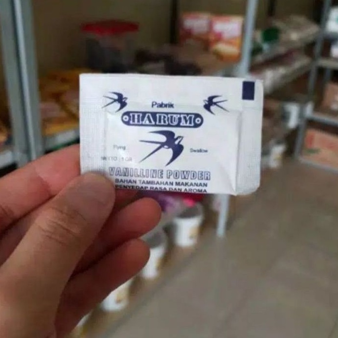 Jual VANILI SACHET VANILLI BUBUK VANILLI VANILLINE POWDER VANILA ...