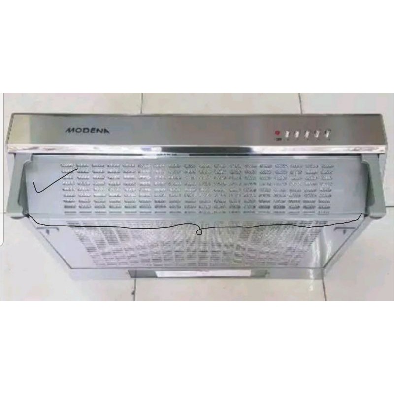 Jual Kaca Cooker Hood Modena SX 9002/S 90 cm ( Packing Styrofoam ) | Shopee Indonesia
