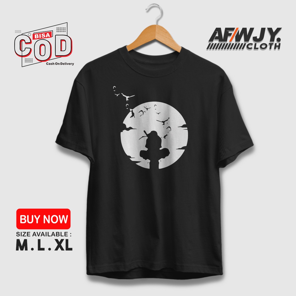 Jual Pakaian Baju Kaos Sablon ANIME ITACHI UCHIHA ATASAN JERSEY DISTRO ...