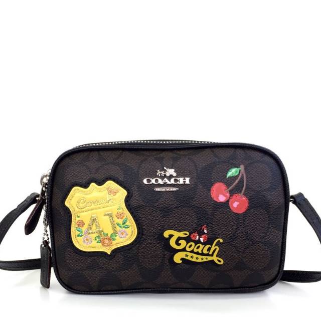 Jual COACH American Patches Crossbody Purse | Shopee Indonesia