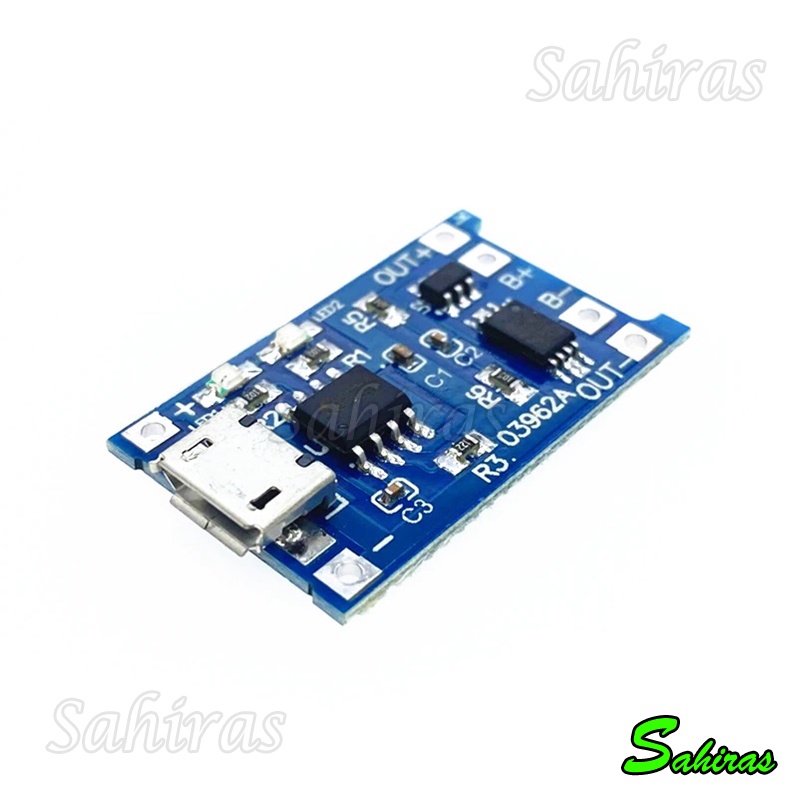 Jual Modul Charger / Ces Baterai 18650 Dengan Proteksi Tipe Micro USB ...