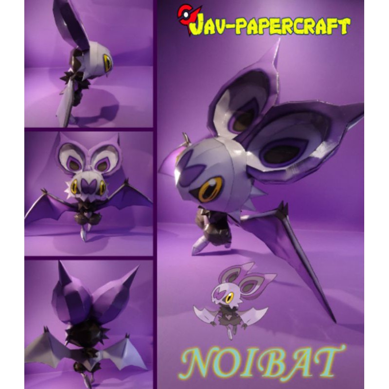 Jual Pokemon Noibat Papercraft | Shopee Indonesia