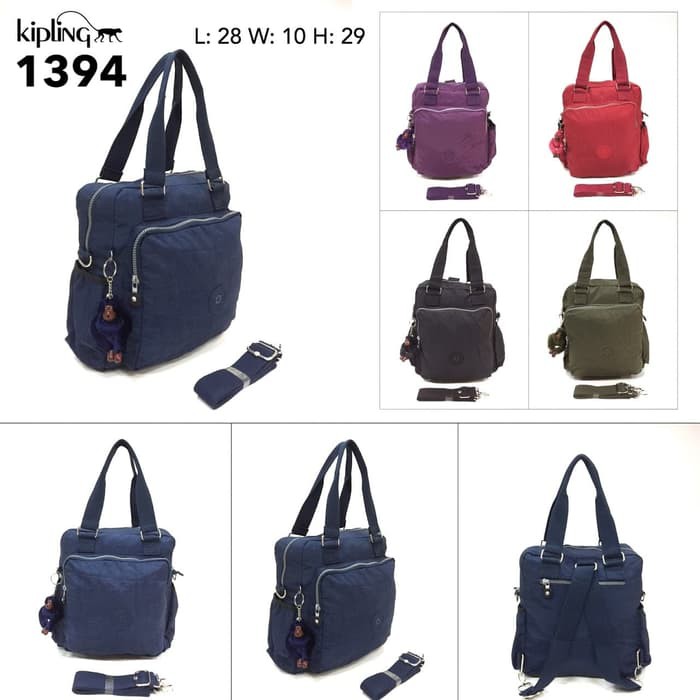 Jual Tas Kipling 3in1 Tenteng Ransel Selempang 1394 | Shopee Indonesia