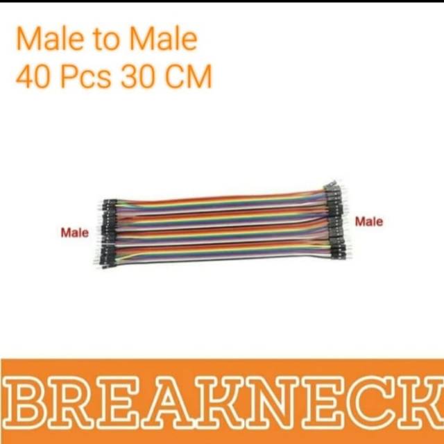 Jual Kabel Jumper Arduino Male to Male 30 CM 40 Pin | Shopee Indonesia