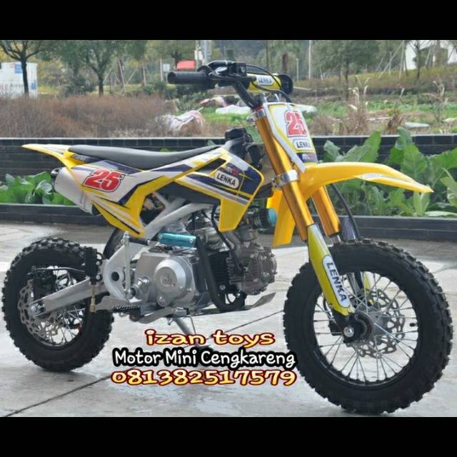 Jual Motor Trail Anak LENKA MXGP 25 110cc MANUAL-GARANSI MESIN 6 BULAN ...