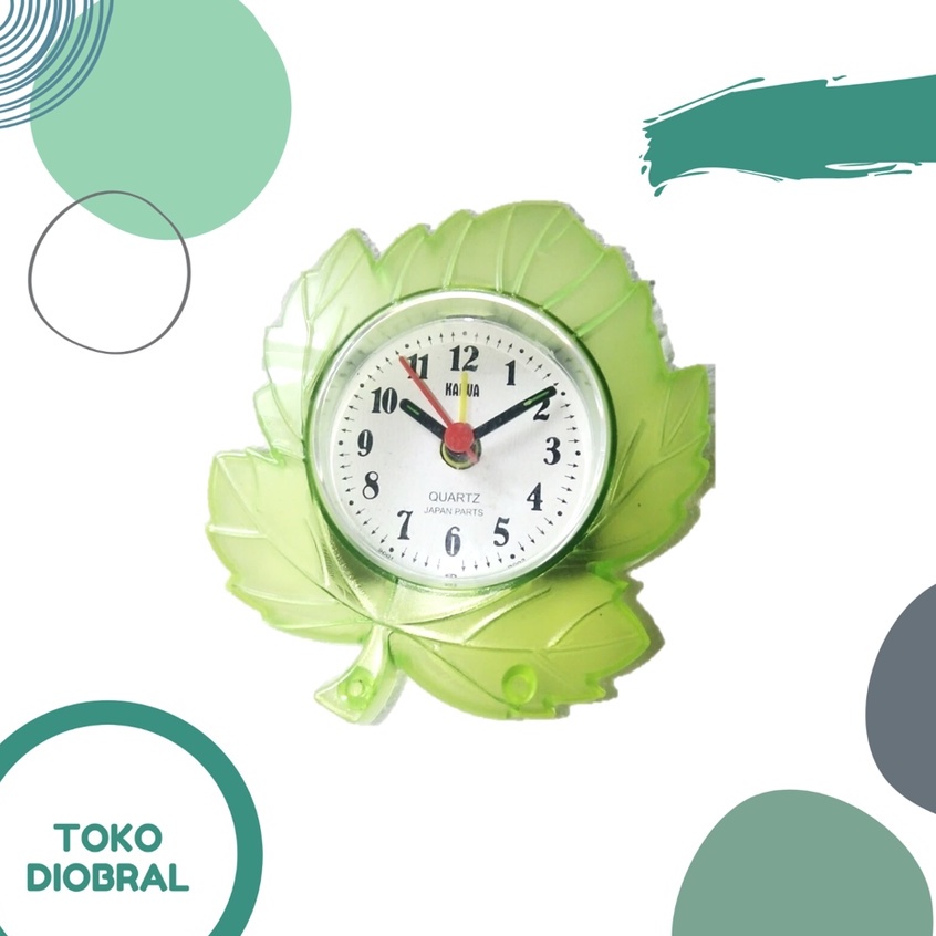 Jual Jam weker unik bentuk Daun murah | Shopee Indonesia