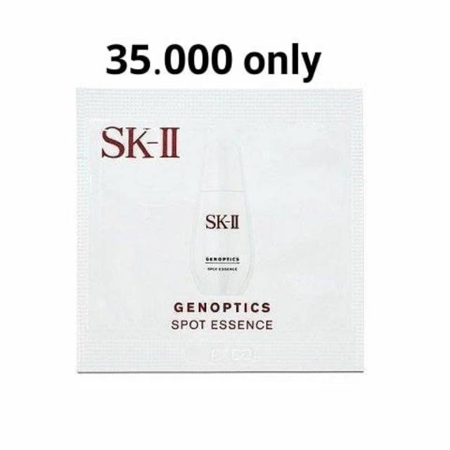 Jual SK-II Genoptics Spot Essence 0,7 ml (sample sachet) | Shopee Indonesia
