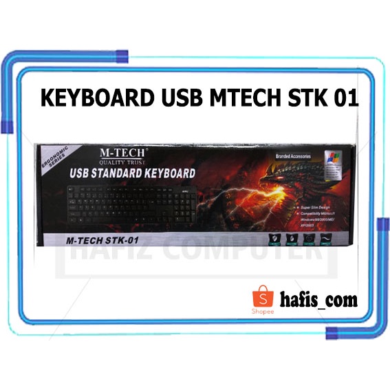 Jual KEYBOARD USB MTECH STK 01 | Shopee Indonesia
