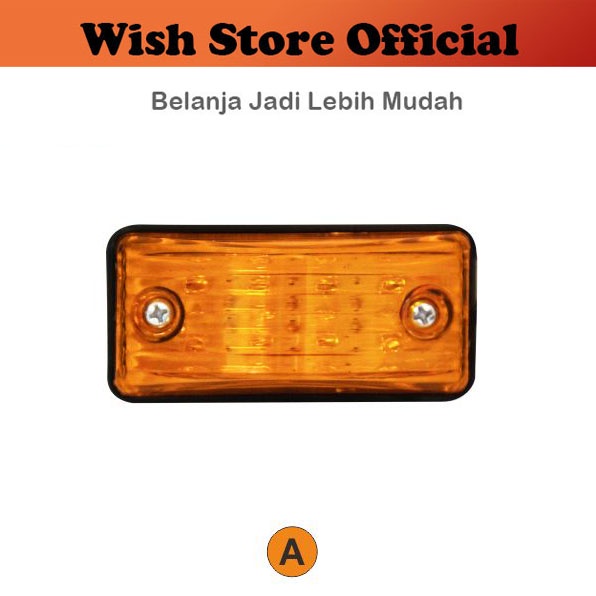 Jual Lampu Samping Fender Sen Sein Side Lamp Rating Kecil / Feroza / Taft GT F70 F-70 / Hiline ...