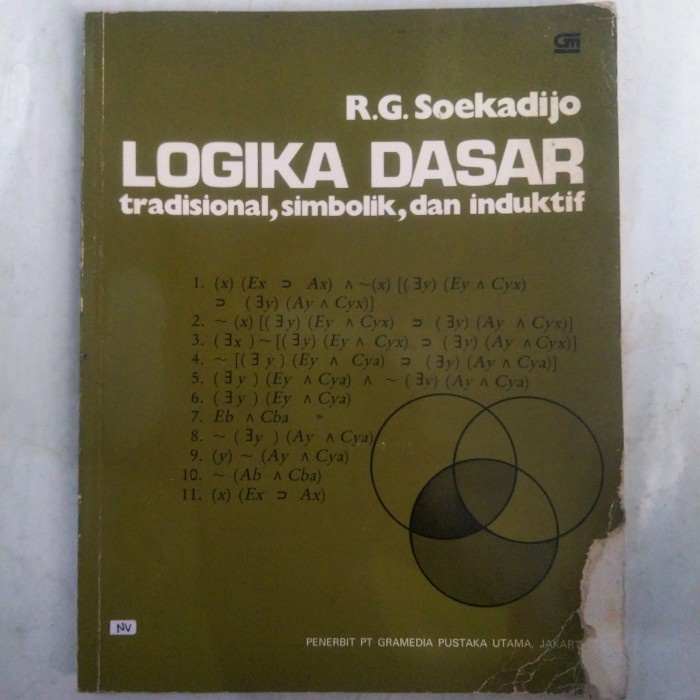 Jual BUKU LOGIKA DASAR TRADISIONAL SIMBOLIK DAN INDUKTIF | Shopee Indonesia
