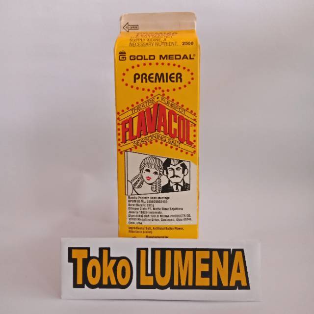 Jual BUMBU POPCORN flavacol rasa asin original repack 100gr | Shopee ...