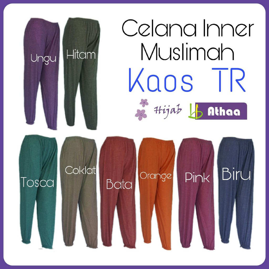 Jual Celamis Serut Karet Kriwil Celana Inner Dalaman Gamis/ Rok Model ...