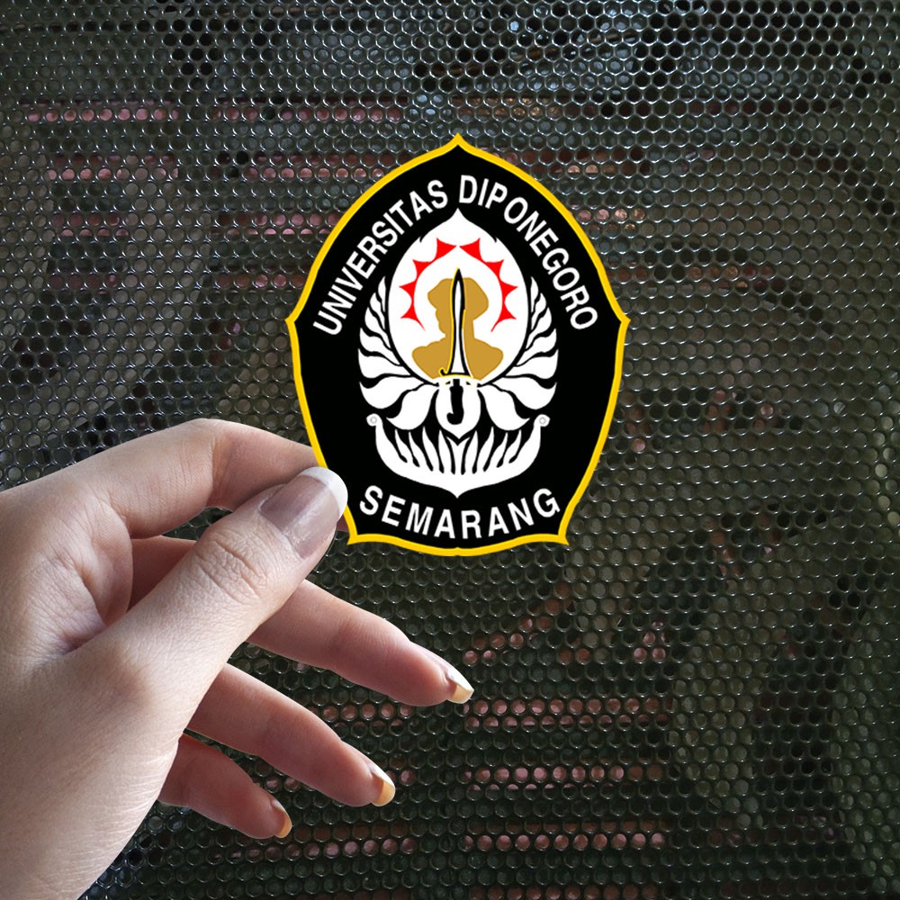 Jual Sticker Decal Vinyl Tahan Air Universitas Diponegoro | Shopee ...