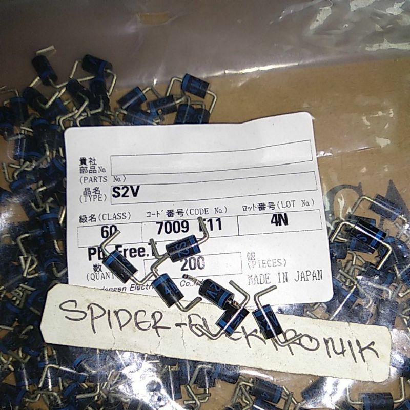 Jual Dioda ULTRAFAST S2V 4N 2a 400v JAPAN | Shopee Indonesia