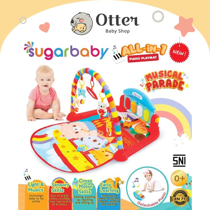 Jual Sugar Baby All in 1 Piano Playmat / Alas Main Bayi | Shopee Indonesia