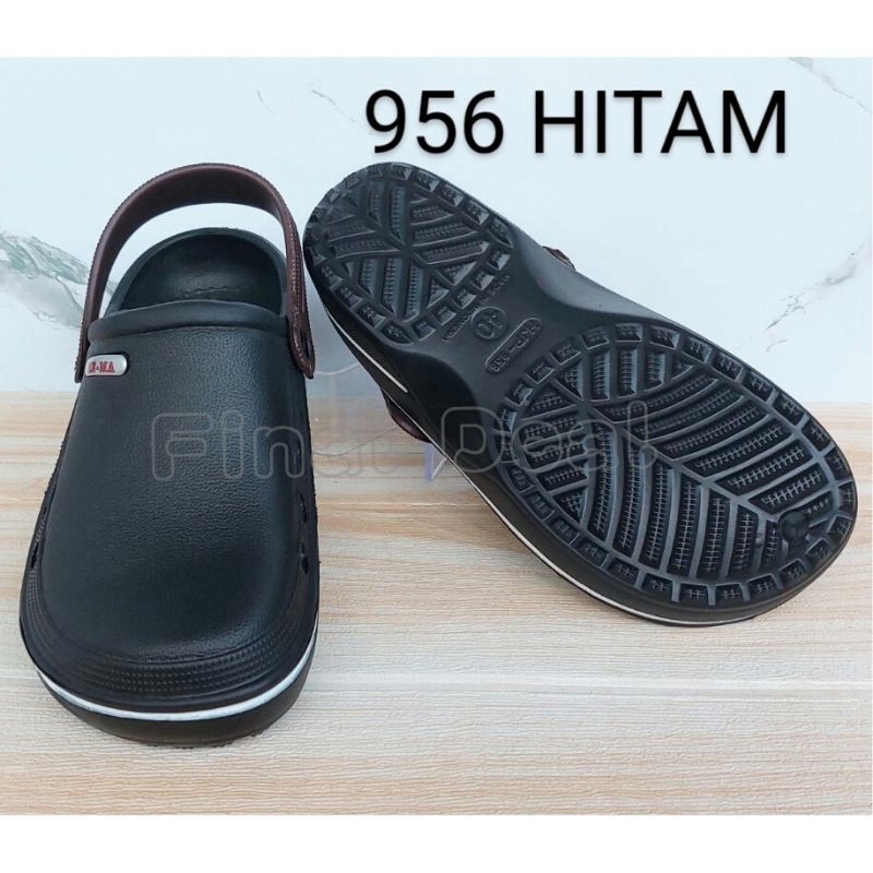 Jual Sandal Medis Perawat Hitam Hema, Sandal Kodok, Sendal Rumah, Kamar ...