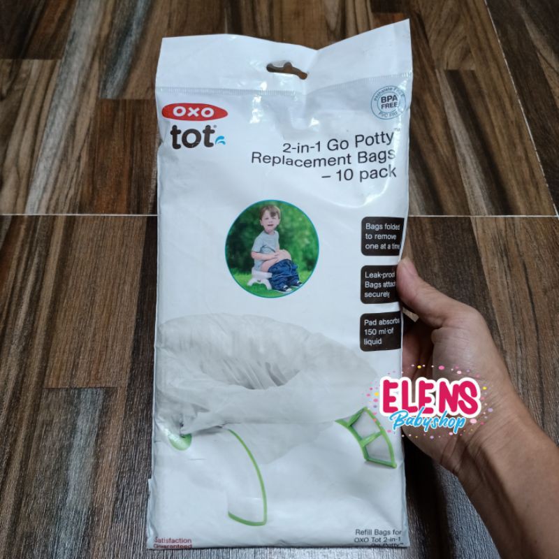 Jual Oxo tot refill bag for 2 in 1 potty seat | Shopee Indonesia