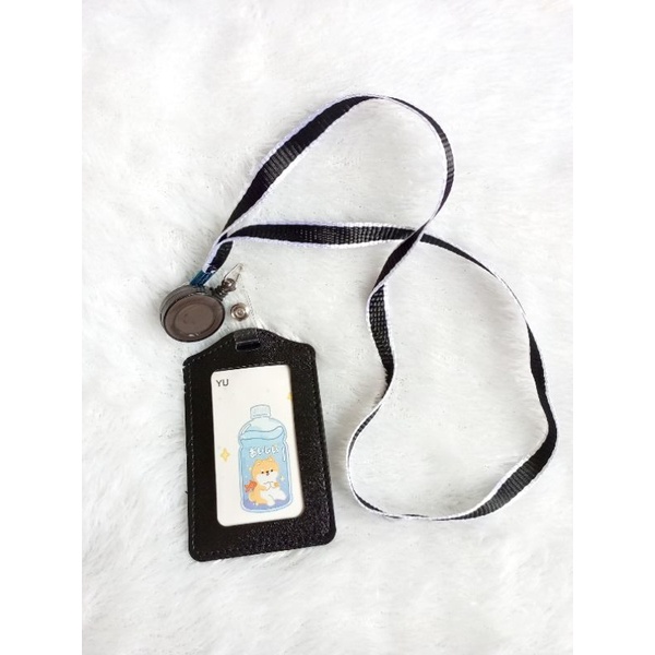 Jual ID Card Holder Name Tag Polos - Id Card Tarik - Name Tag ID Card ...